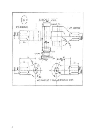 Study project on knuckle joint | DOCX