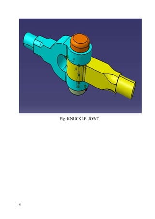 Study project on knuckle joint | PDF