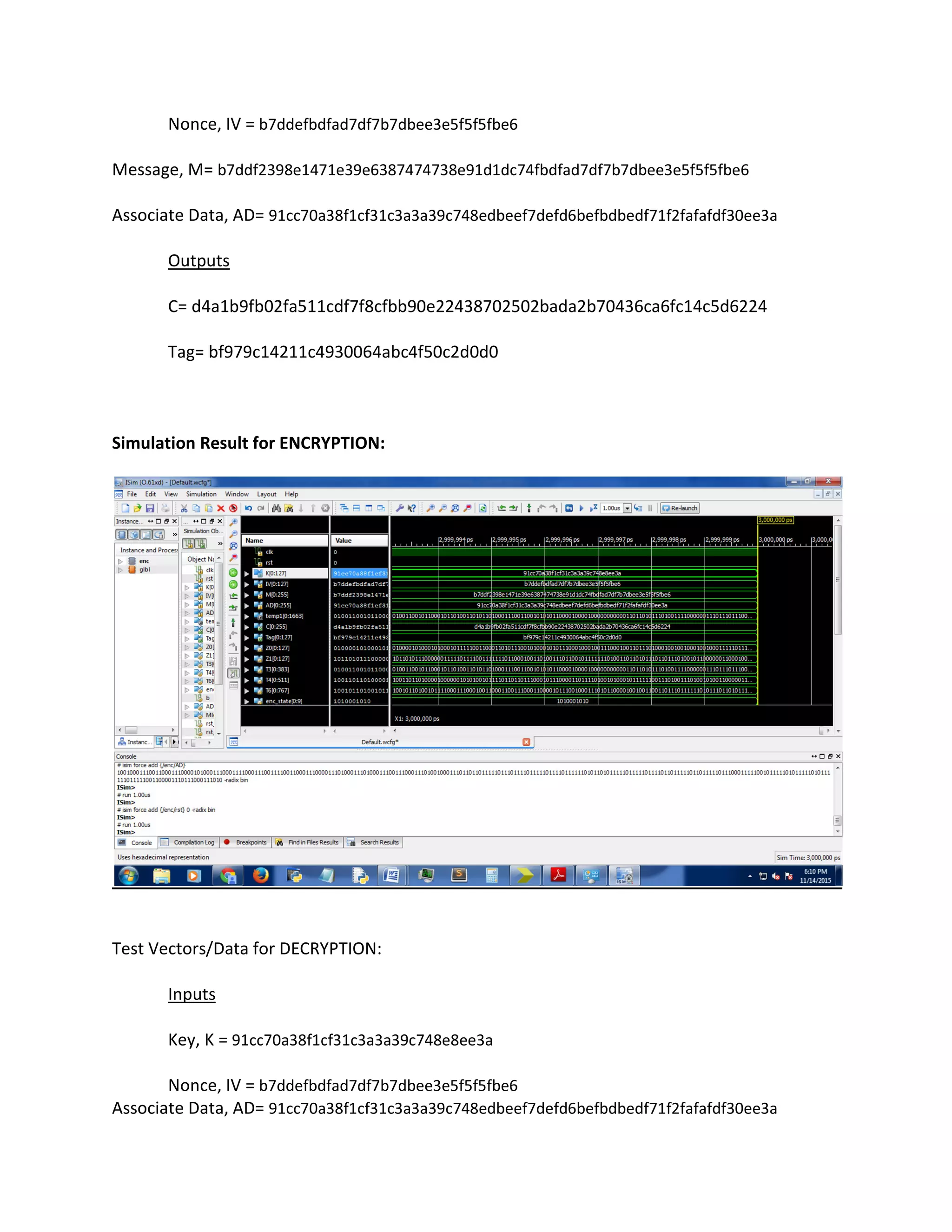Authenticated Encryption Decryption Scheme | PDF
