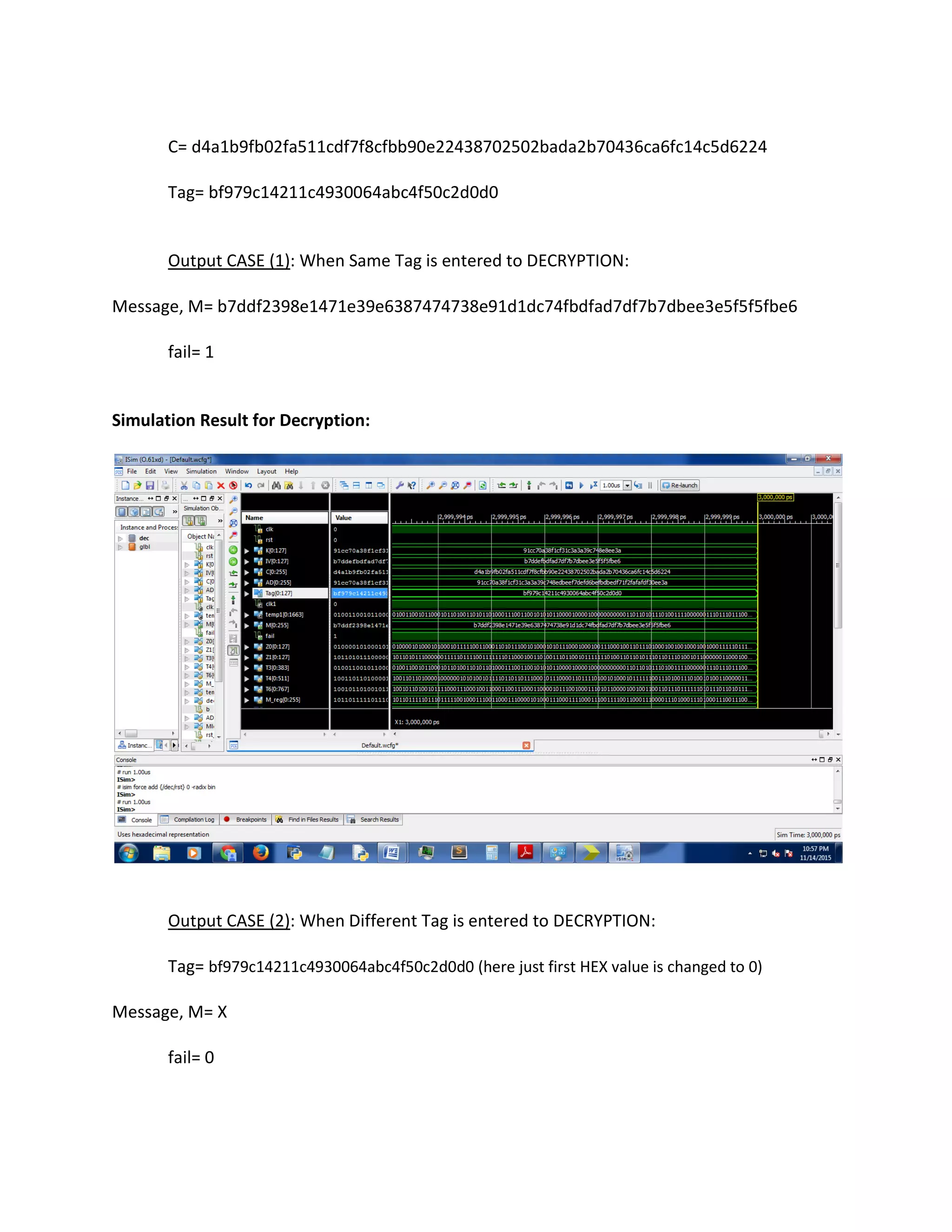 Authenticated Encryption Decryption Scheme | PDF