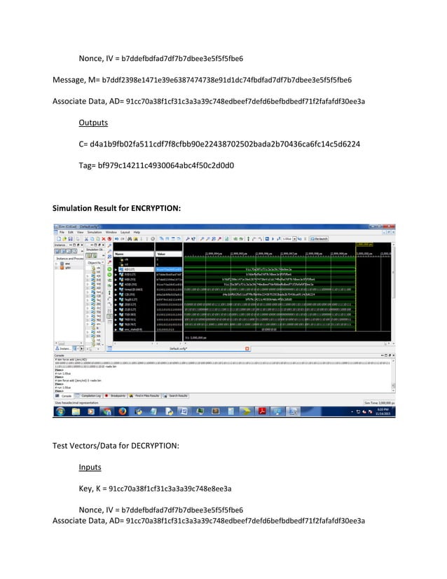 Authenticated Encryption Decryption Scheme | PDF