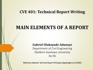 Main Elements of a Technical Report.pptx