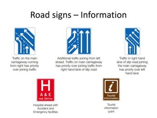 Main English Road Signs To Know | PPTX