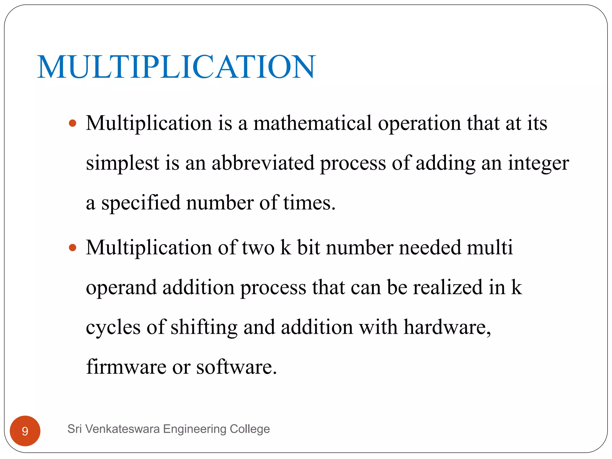 Design And Simulation Of Different 8 Bit Multipliers Using Verilog Code 8750
