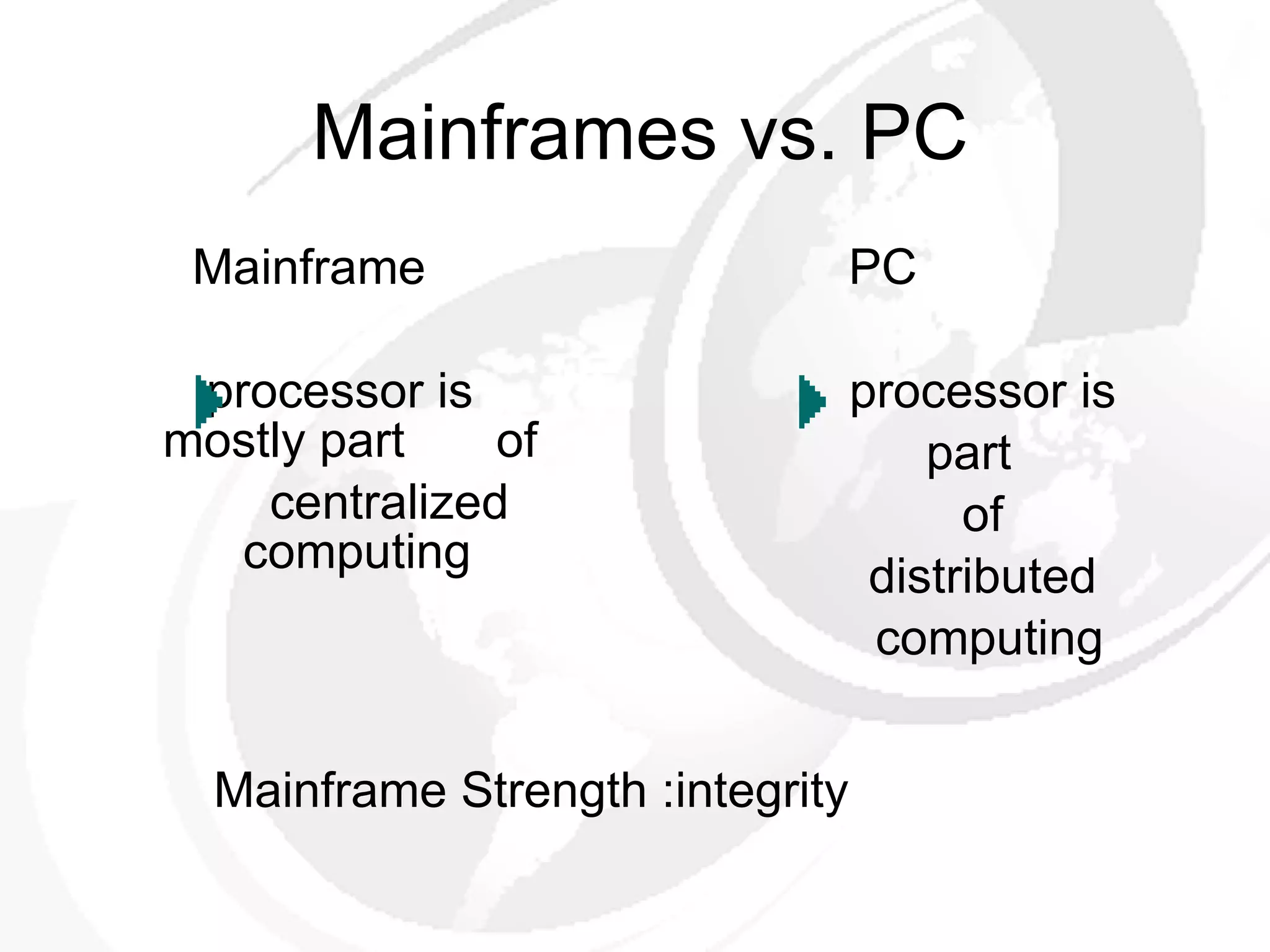 Mainframe | PPT