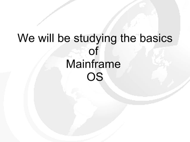 Mainframe | PPT
