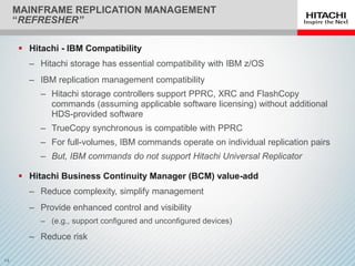 Advantages of Mainframe Replication With Hitachi VSP | PDF