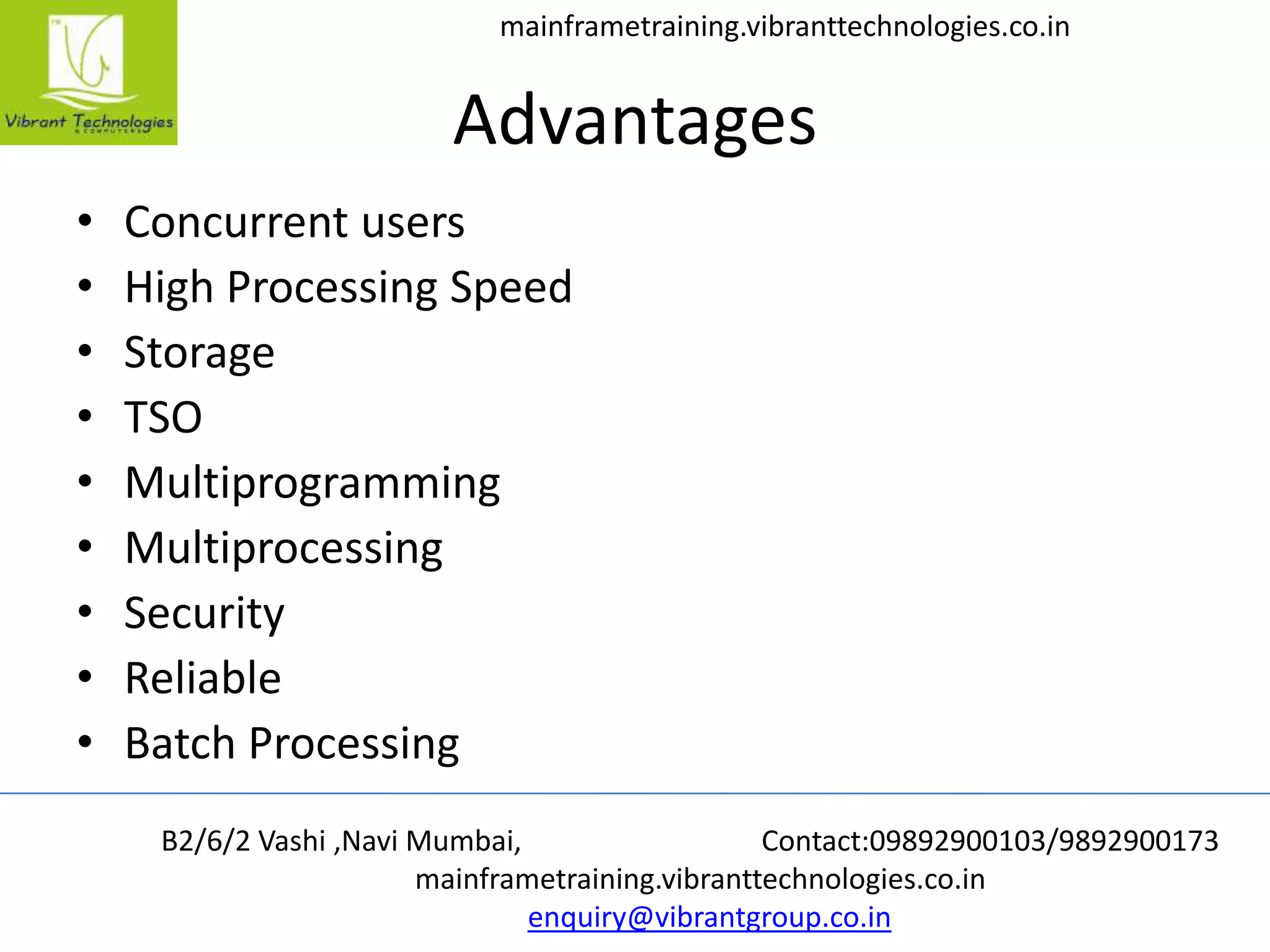 Mainframe training-course-navi-mumbai-mainframe-course-provider-navi ...