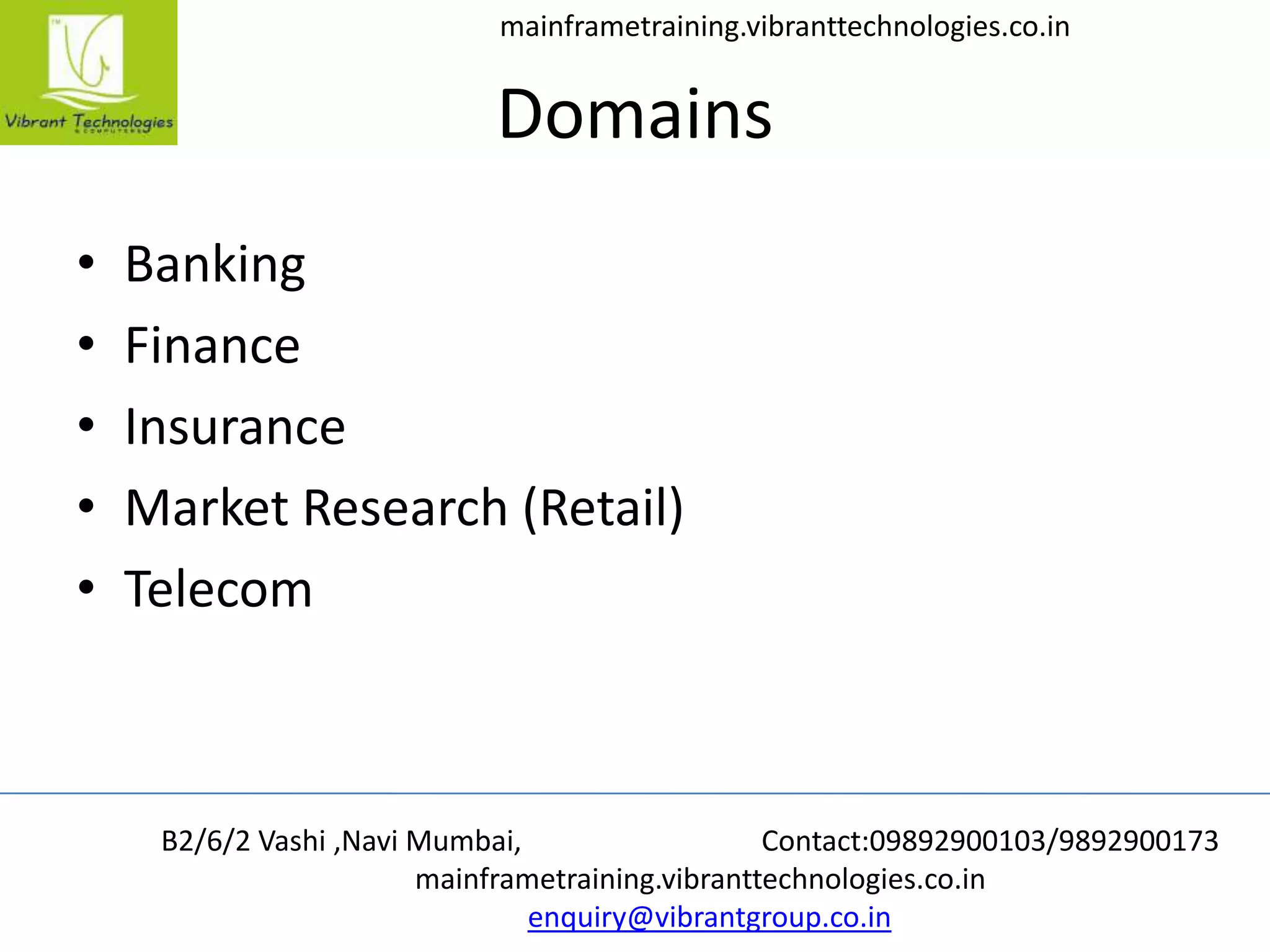 Mainframe training-course-navi-mumbai-mainframe-course-provider-navi ...