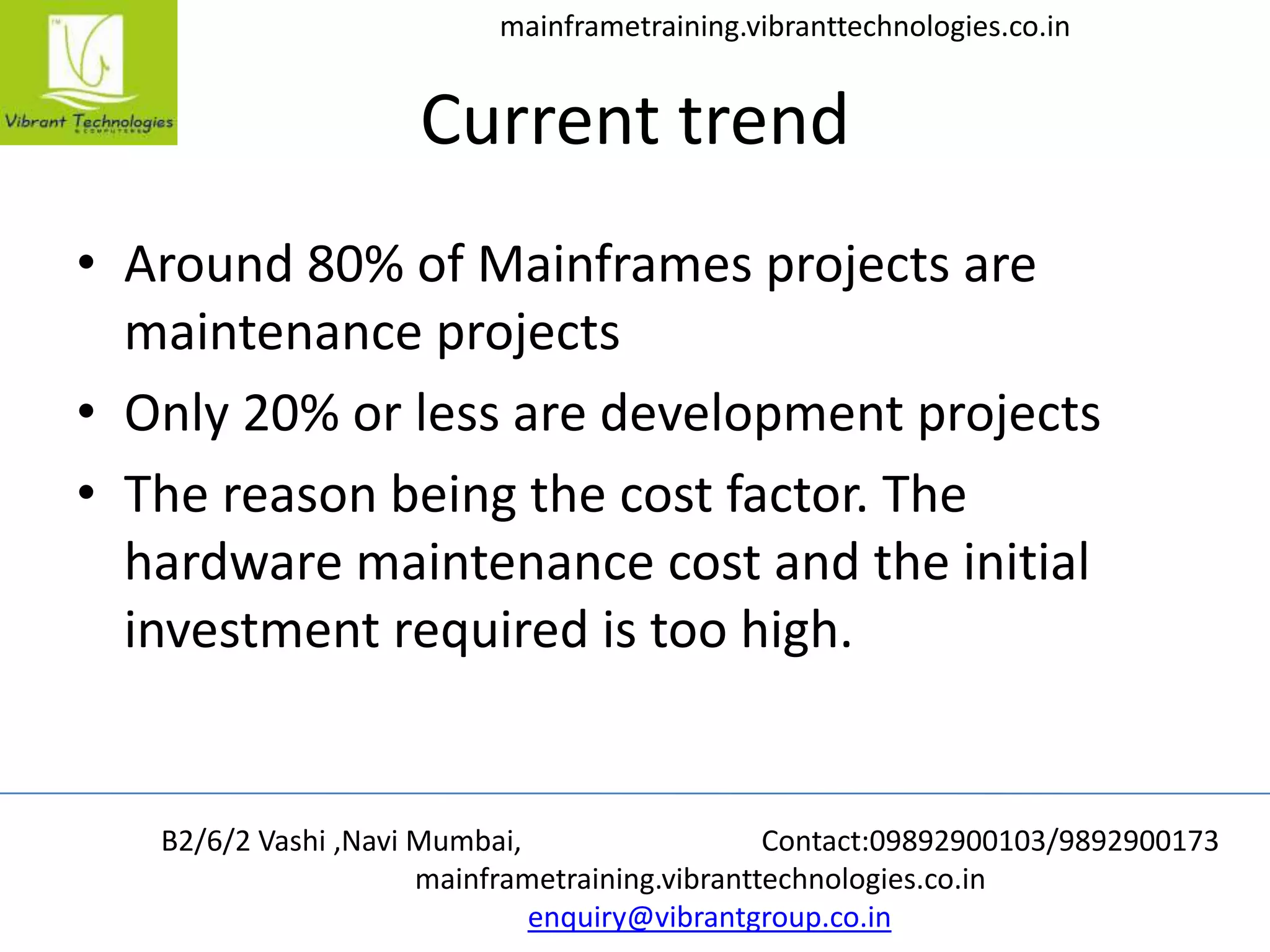 Mainframe training-course-navi-mumbai-mainframe-course-provider-navi ...