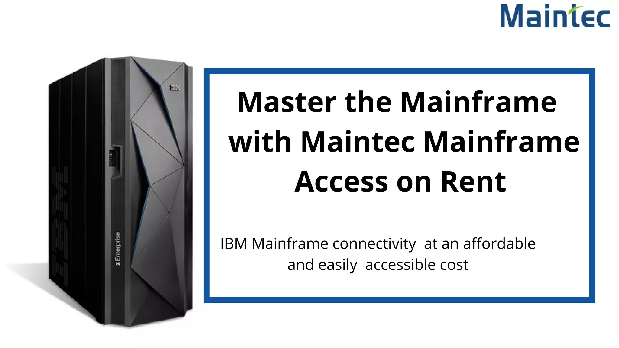 IBM mainframe access | PPT
