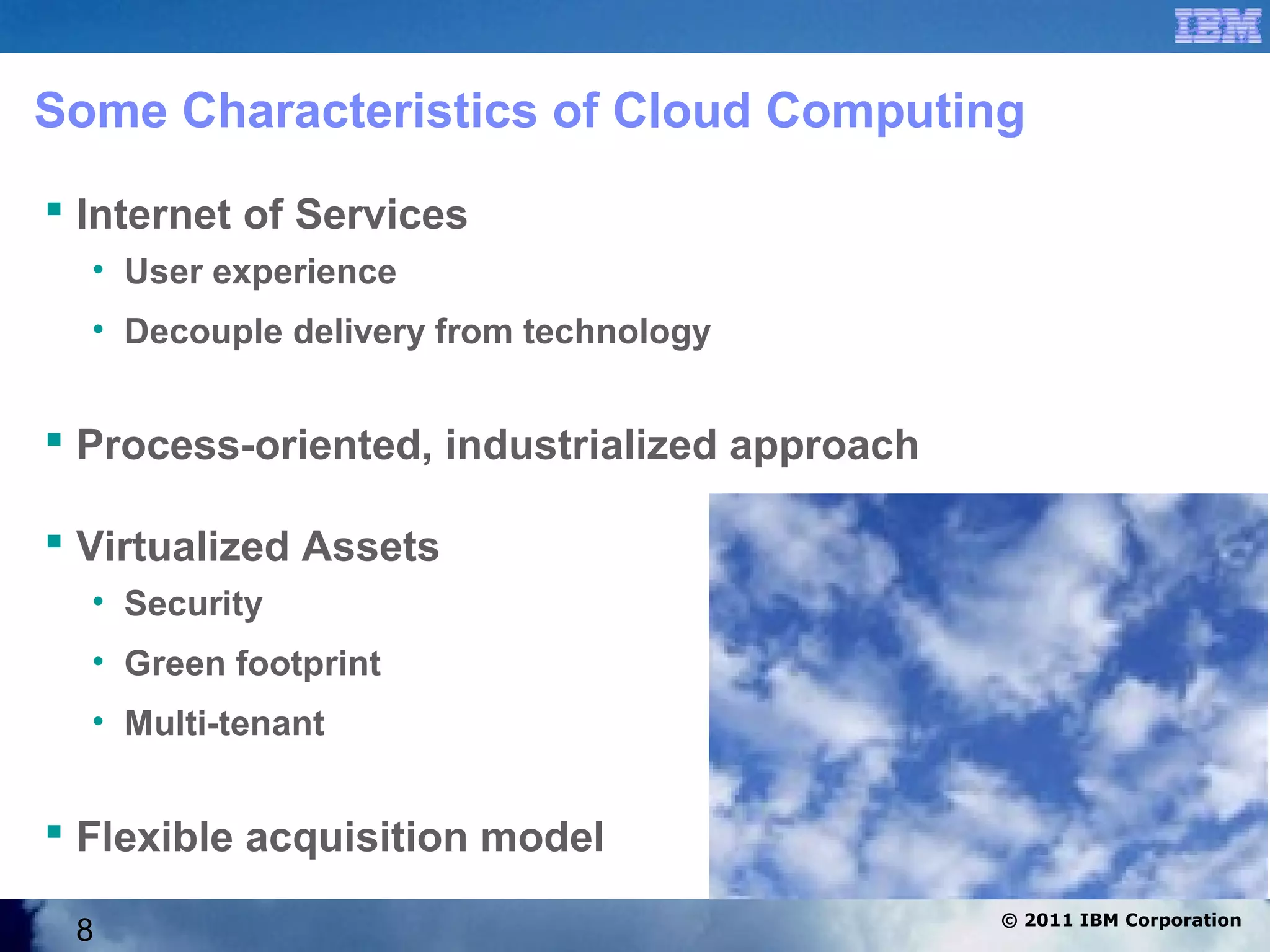 Mainframe cloud computing presentation | PPT