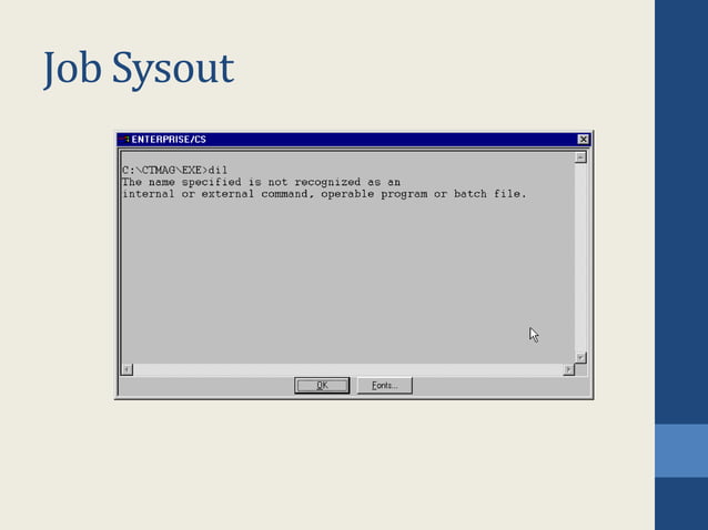 Mainframe – CONTROL-M | PPTX