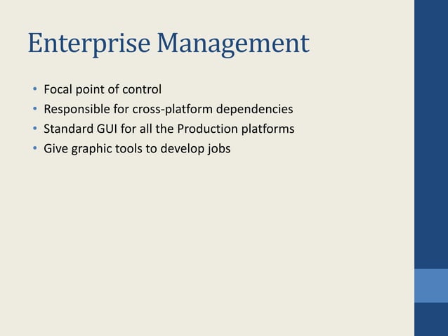 Mainframe – CONTROL-M | PPTX