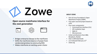 Mainframe DevOps Using Zowe Open Source | PDF