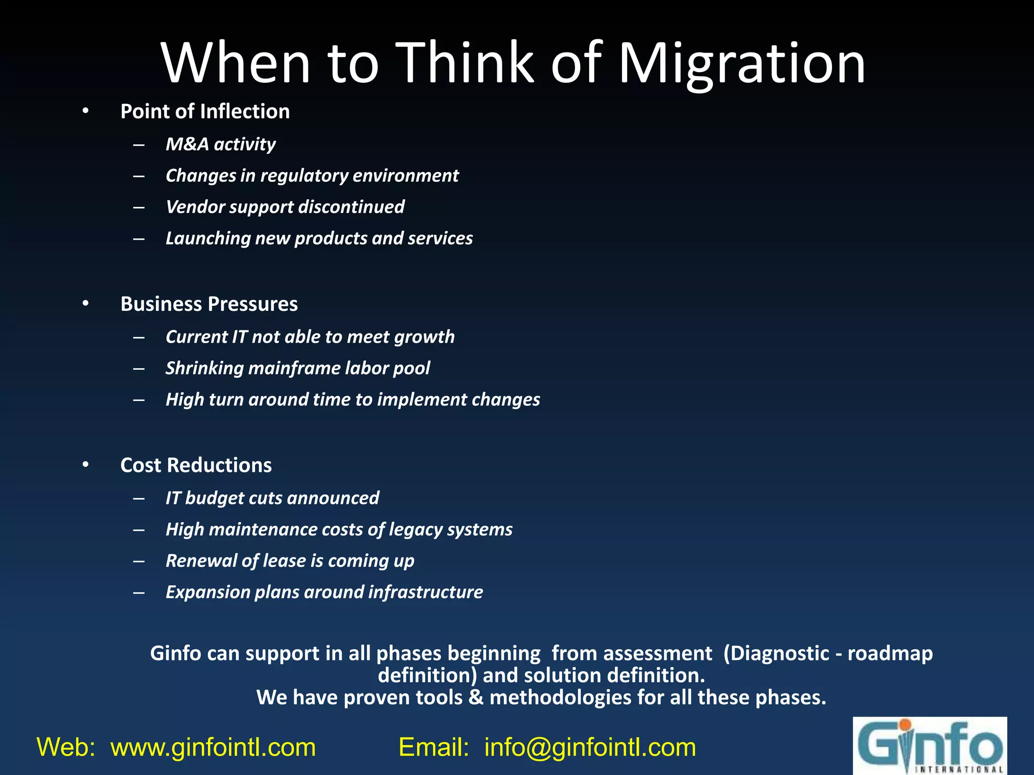 Mainframe migration | PPT