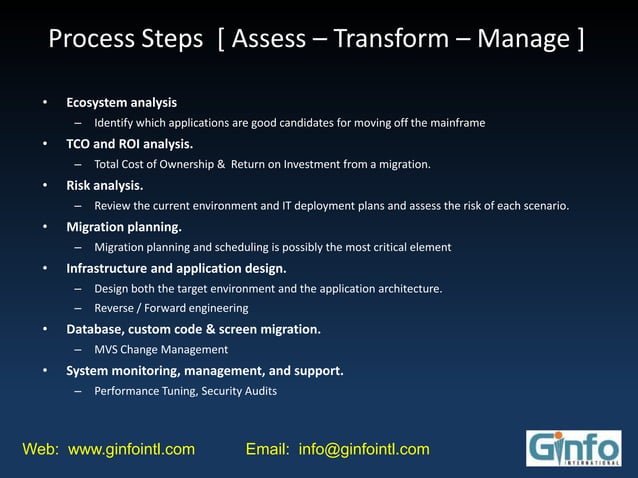 Mainframe migration | PPT
