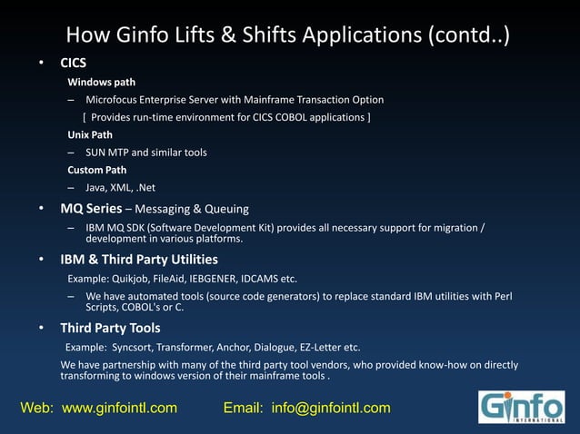 Mainframe migration | PPT
