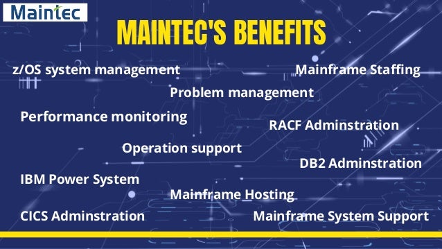Maintec mainframe service | PDF