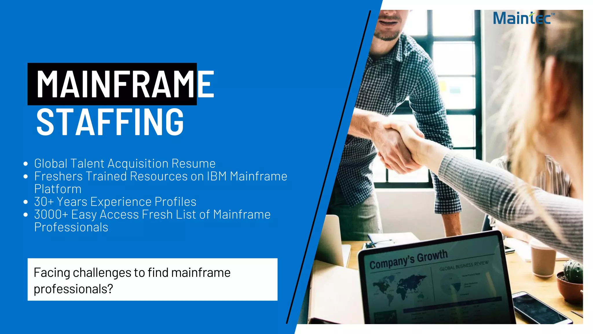 Mainframe Services | Maintec | PPT
