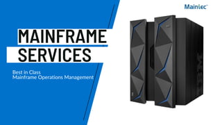 Mainframe Services | Maintec | PPT