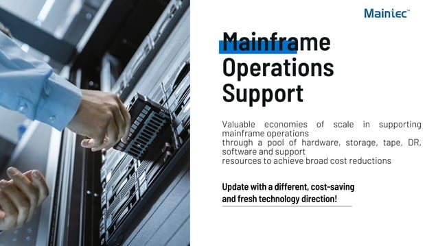 Mainframe Services | Maintec | PPT