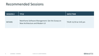 Mainframe Software Management Made Easier | PPT
