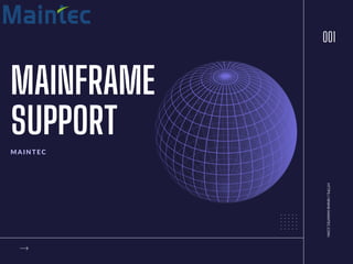 Mainframe operation support | PPT