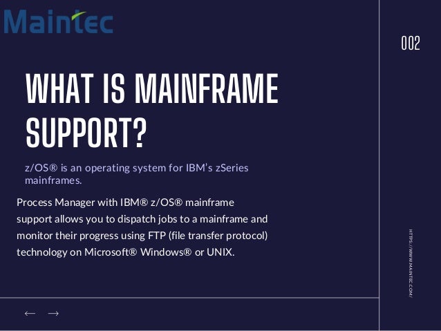 Mainframe support services | PDF