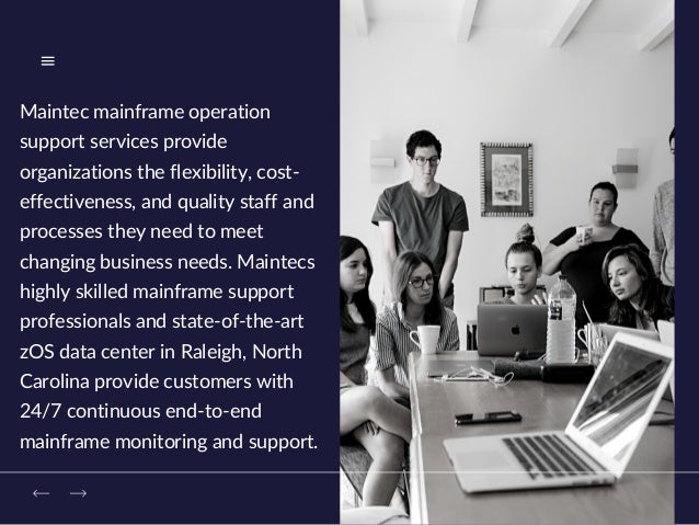 Mainframe support services | PDF