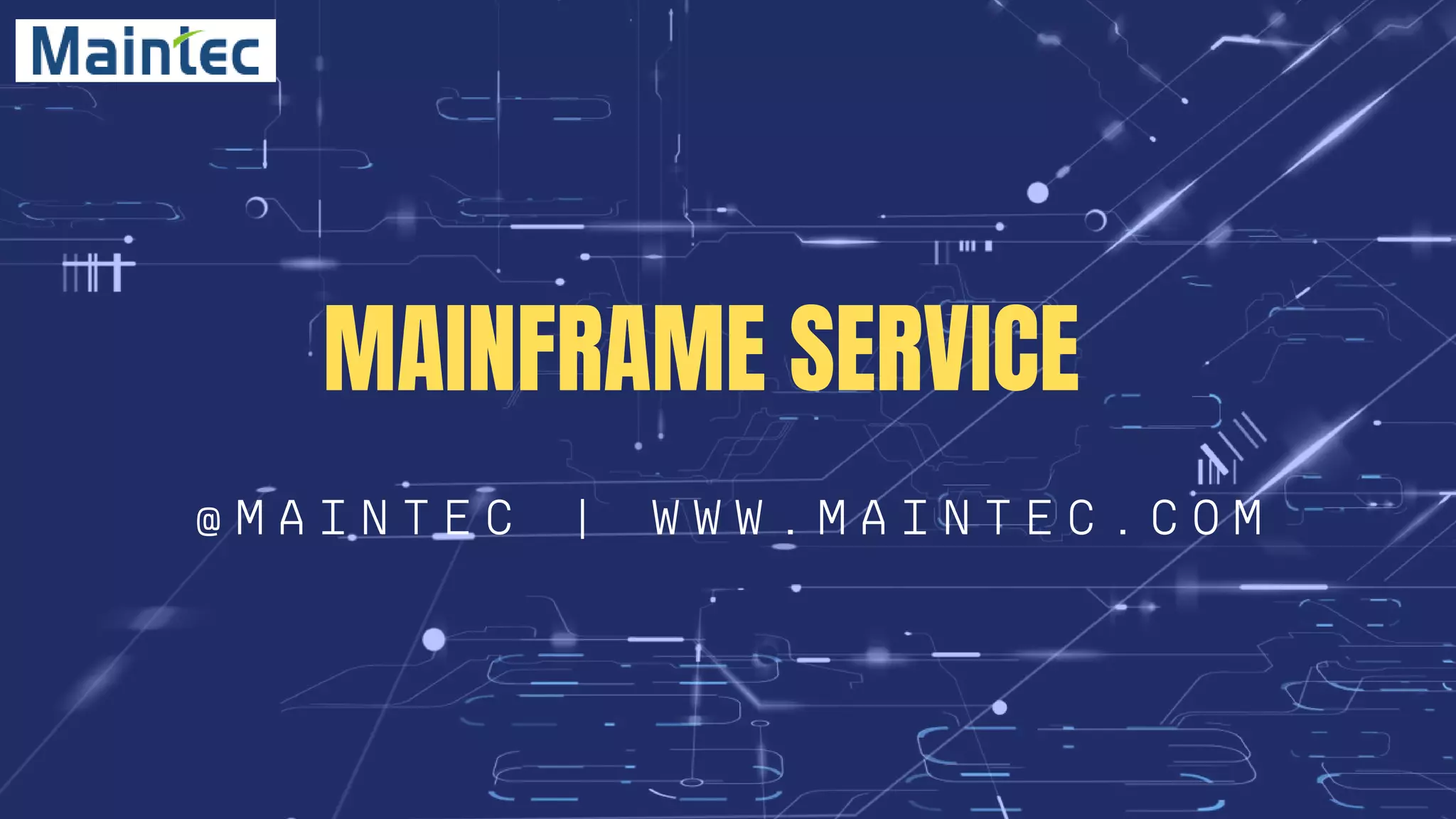 Mainframe Technology | PPT