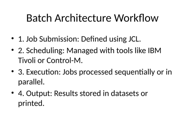 Mainframe_Systems_Overview_mainframe modernization | PPTX