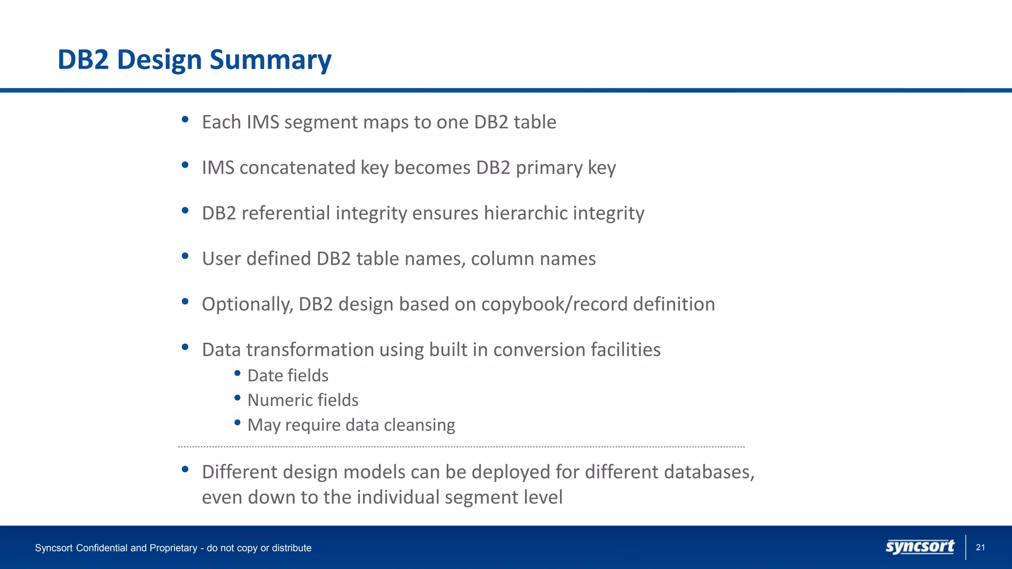Syncsort and Db2 – How to Get More from Your Db2 Systems | PDF ...