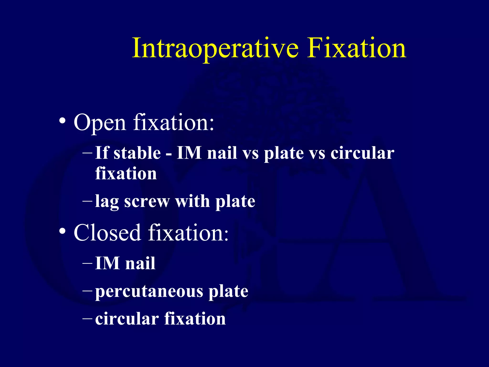 Malunion - Principals and Management - Dr Chintan N. Patel | PPT