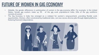 Presentation on Gig economy and Platform workers | PPTX
