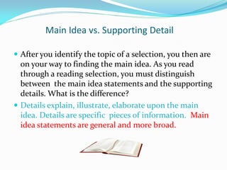 Main idea | PPT