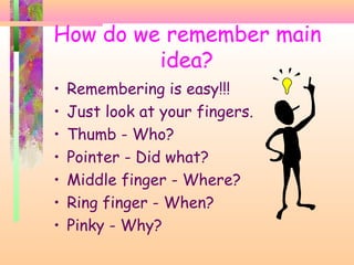 Main idea | PPT