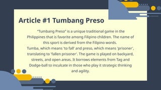 MAIN IDEA POWERPOINT PRESENTATION ENGLISH | PPTX