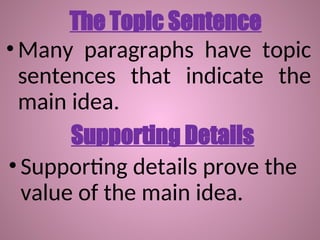 grade 7-fourth grading-MAIN IDEA AND SUPPORTING DETAILS.ppt
