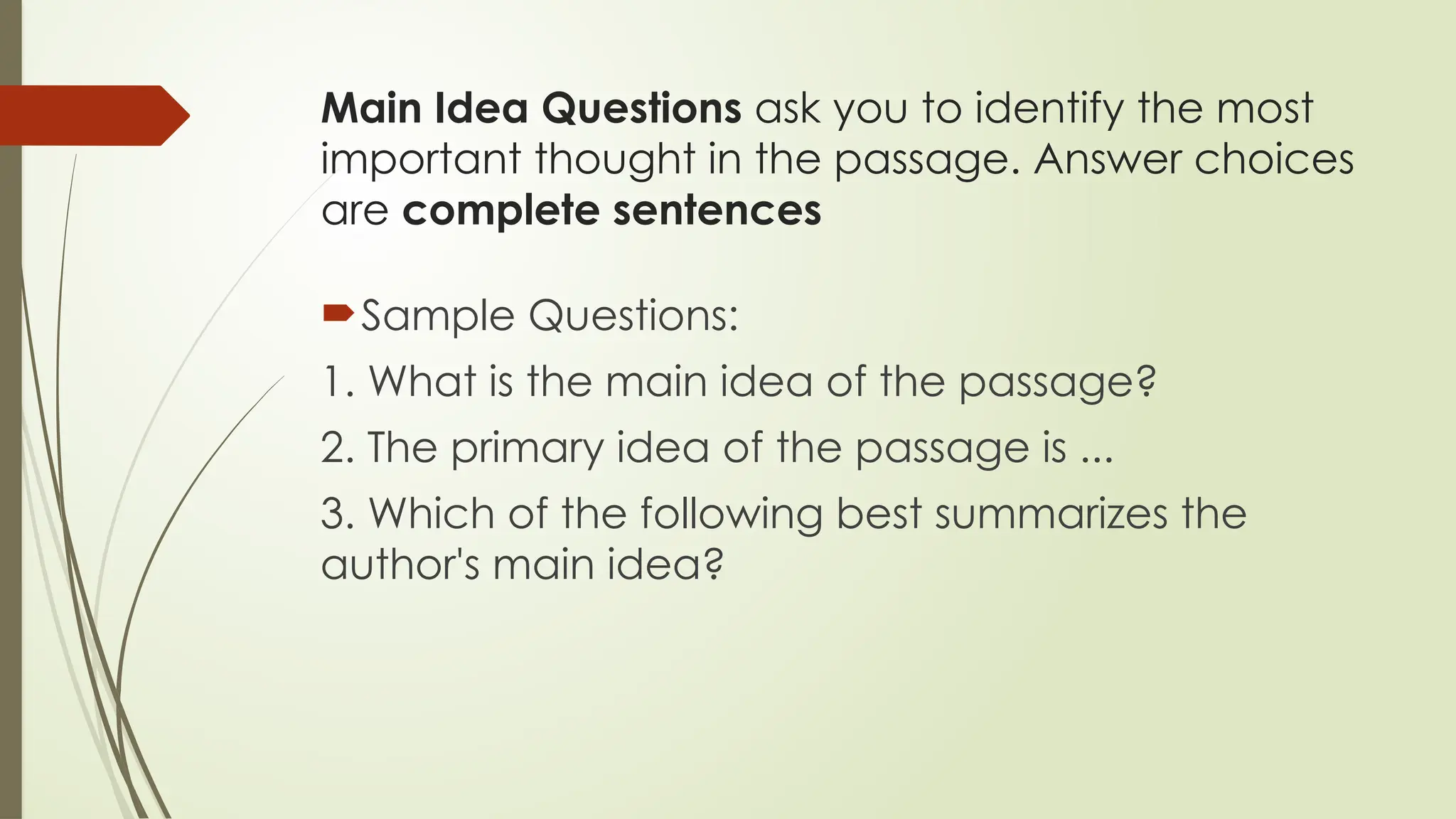 Main Idea, Main Topic, and Main, UTBK.pptx