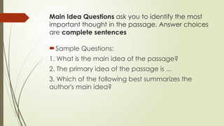 Main Idea, Main Topic, and Main, UTBK.pptx