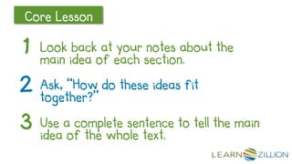 Main idea non fiction (1) | PPTX