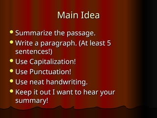 Main Idea or Central Idea PowerPoint-1.ppt