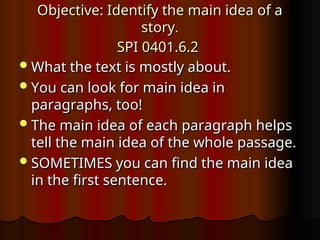 Main Idea or Central Idea PowerPoint-1.ppt