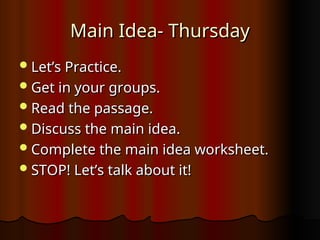 Main Idea or Central Idea PowerPoint-1.ppt