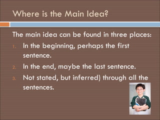 Main Idea PPT to teach for the first and second grades.pptx