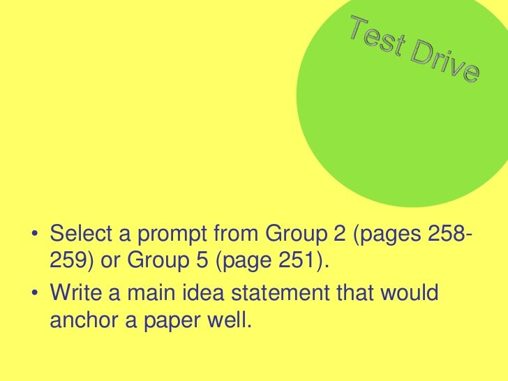 Writing a rough draft powerpoint - countWas