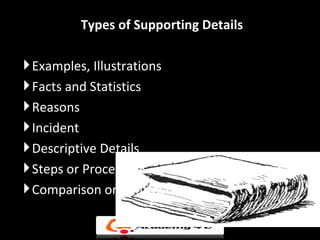 Main ideas and supporting details | PPT