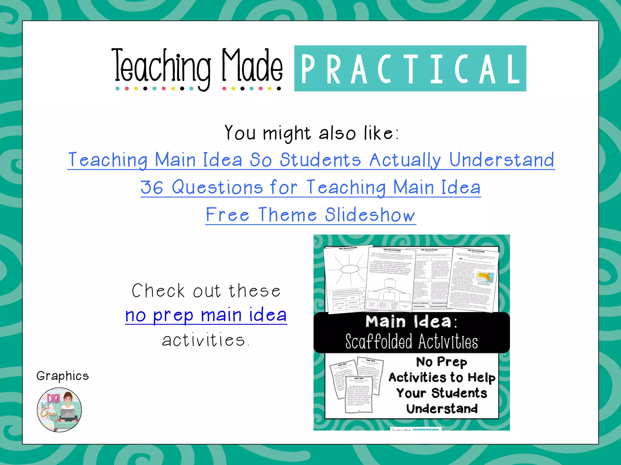 Main idea slideshow | PDF