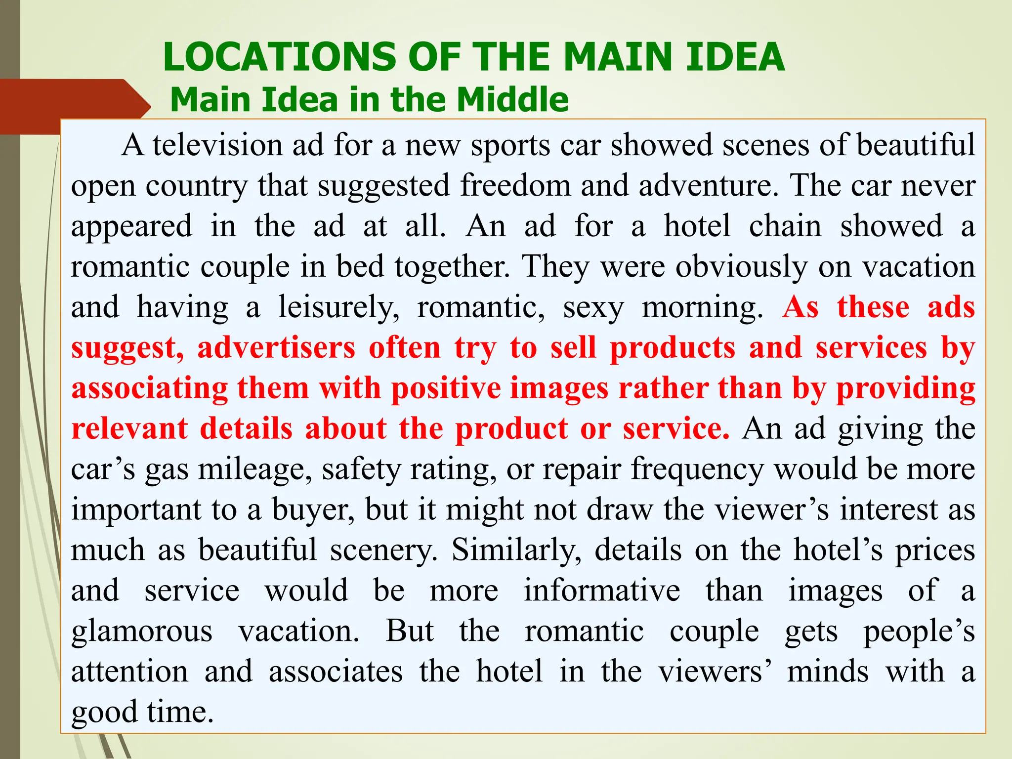 Main Idea s & Supporting Details PPT.pptx
